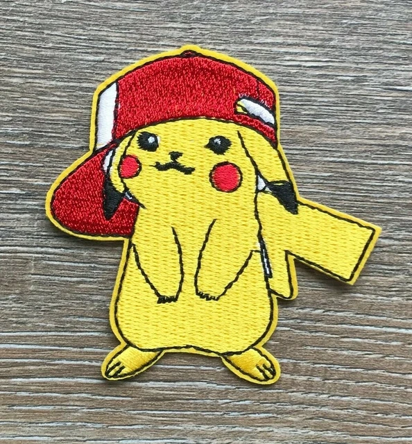 POKEMON PIKACHU PATCH Aufnäher Bügelbild Comic Zeichentrick Japan Anime ...