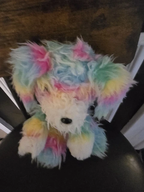 RAINBOW SCRUFF A luvs Moose dog teddy soft toy plush moose toys 9” £6. ...