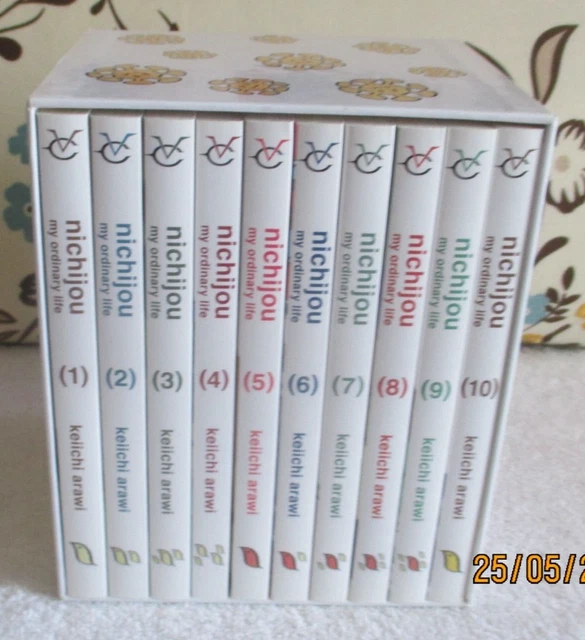 NICHIJOU MY ORDINARY Life Fifteenth Anniversary Box Set Books 1-10 $84. ...