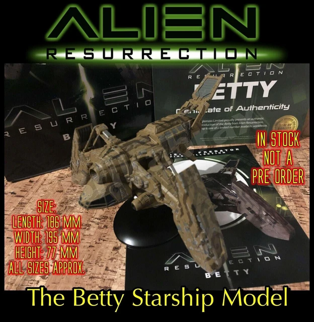EAGLEMOSS ALIEN COLLECTION: Alien Resurrection Betty Model Spaceship ...