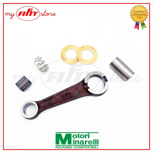 BIELLE RACING D'ARGENT 85mm Moteurs Minarelli RV3 RV4 Motron Gto 1986 ...