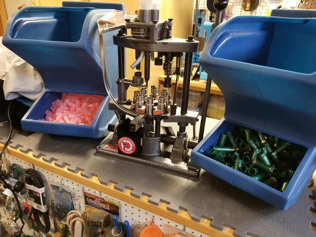 SHOT SHELL WAD Hull Gravity Fed Hopper Dispenser Ponsness Mec Hornady ...