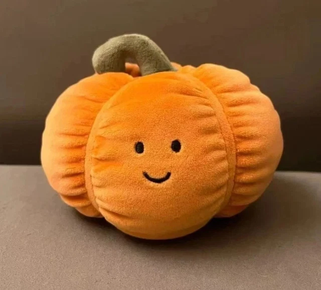 JELLYCAT AMUSABLE PUMPKIN Plush Toy Doll Brand tags+dust bag new 1PCS £ ...