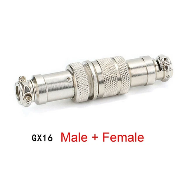 HOHE QUALITÄT ADAPTER Luftfahrt Stecker GX16-Serie Metall Stecker Teile ...