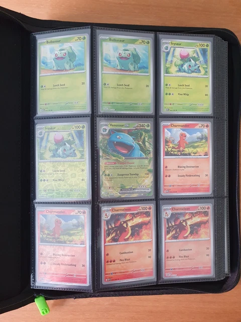 100% COMPLETE POKEMON 151 Master Base Set Rev Holo/Holo/Ex/promos Inc ...