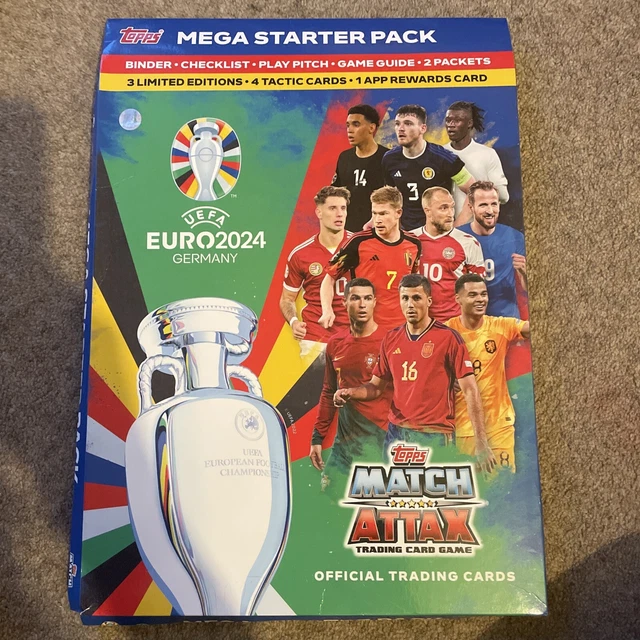 TOPPS MATCH ATTAX UEFA Euro 2024 Germany Trading Cards Game Mega ...