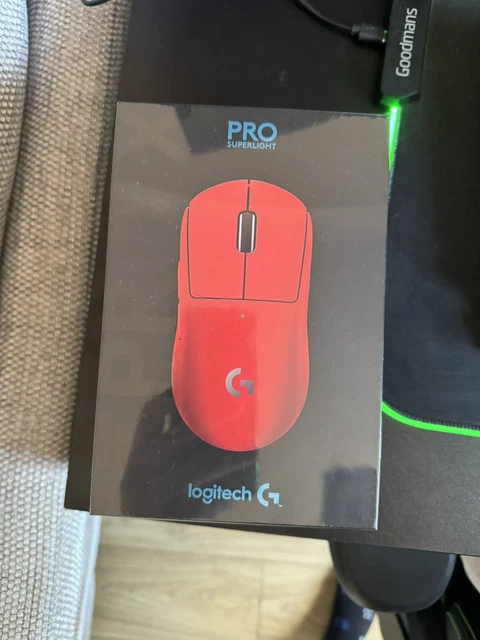 LOGITECH G PRO X Superlight Wireless Gaming Mouse - Red - BRAND NEW ...