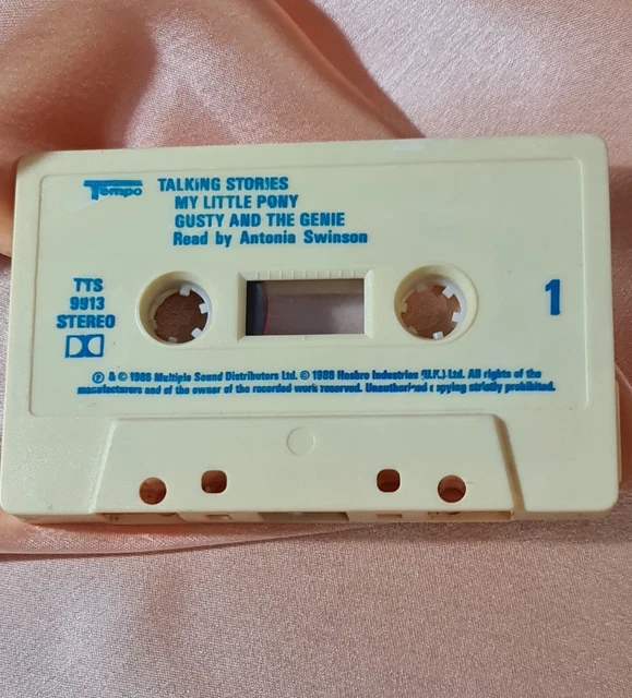 MY LITTLE PONY, Gusty & The Genie, Talking Stories Audio Cassette ...