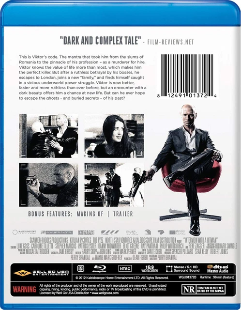 INTERVIEW WITH A Hitman (Blu-ray) Luke Goss Stephen Marcus Elliot ...