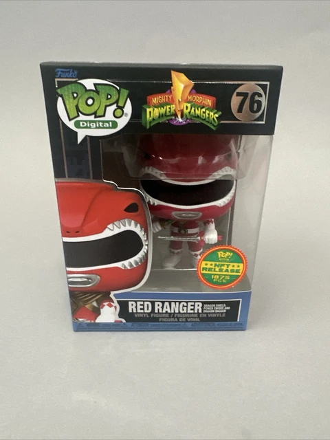 FUNKO POP! DIGITAL Mighty Morphin Power Rangers - Red Ranger # 76 ...