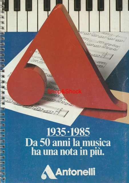 GIOCHI ANTONELLI OSIMO Catalogo Libro Strumenti Musicali Giocattolo d ...