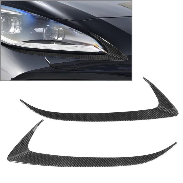 HEADLIGHT HEADLAMP EYEBROWS Eyelids Frame Trim Cover For Toyota GR86 ...