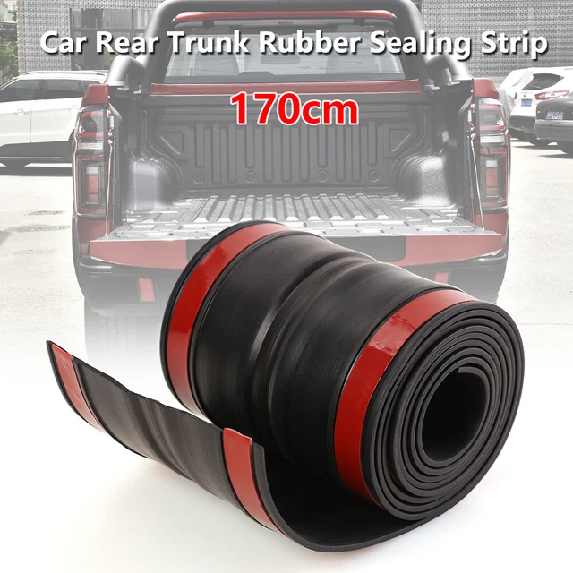 67X4 INCH RUBBER Pickup Truck Bed Tailgate Gap Cover Filler Seal Shield ...