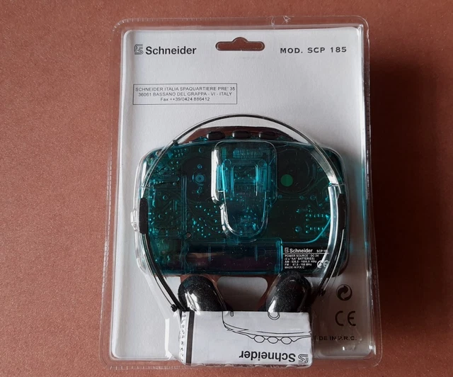 WALKMAN RADIO STEREO Cassette Player Schneider Scp-185 EUR 35,00 ...