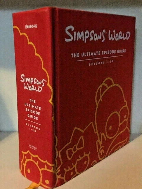 SIMPSONS WORLD: THE Ultimate Episode Guide (Seasons 1-20) 2010 First ...