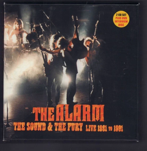 THE ALARM(2CD ALBUM Box Set)The Sound & The Fury (Live 1981 To 1991)-Sh ...