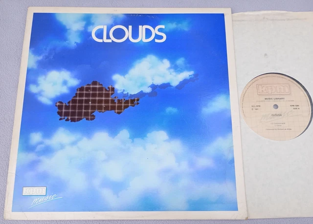 KPM MUSIC LIBRARY CLOUDS Graham de Wilde 1981 VINYL LP LIKE TANGERINE ...