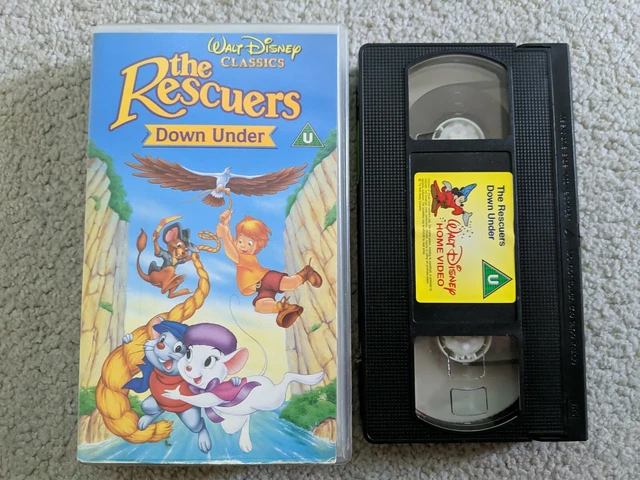 WALT DISNEY CLASSICS The Rescuers Down Under VHS Video Vintage £4.99 ...