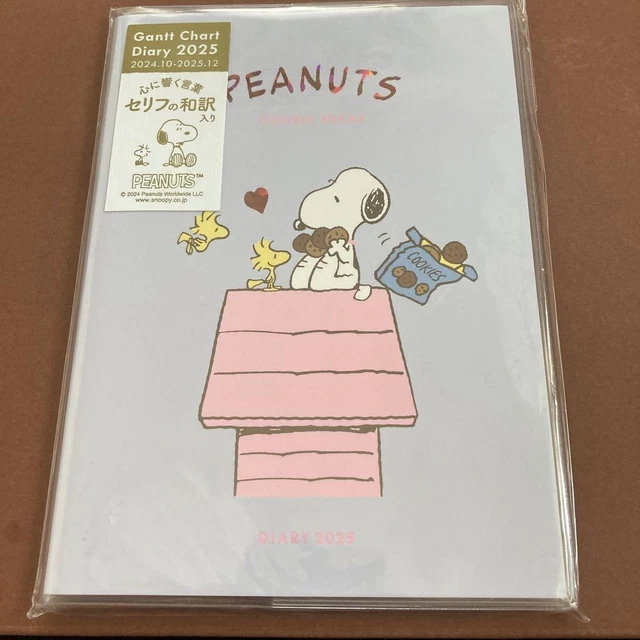 PEANUTS SNOOPY 2025 Diary with Translated Quotes - Approx. 19 x 14 cm £ ...