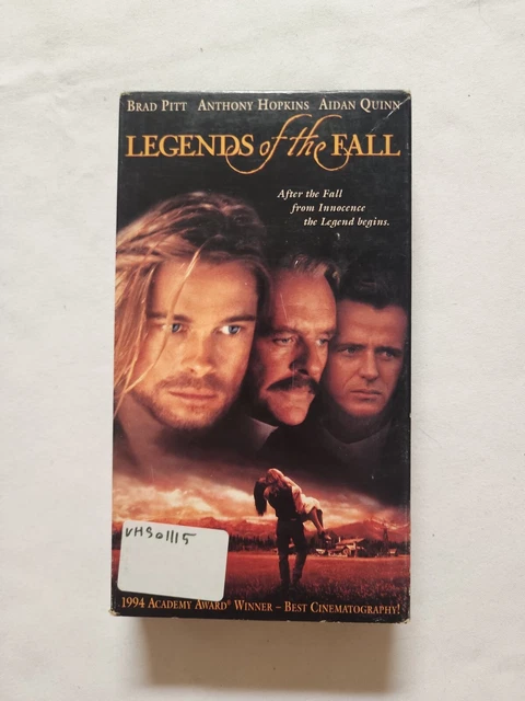 LEGENDS OF THE FALL Brad Pitt VHS Tape, COMPLETE/TESTED SEE PHOTOS ...