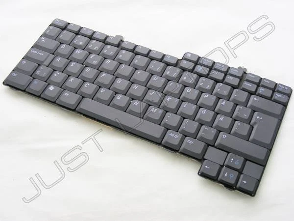 DELL PRECISION M60 Swedish Finnish Keyboard Suomi Svensk Nappaimisto ...