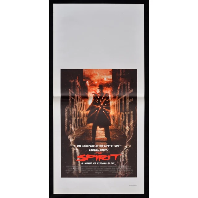 AFFICHE THE SPIRIT Frank Miller Will Eisner Comics Scarlett Johansson ...