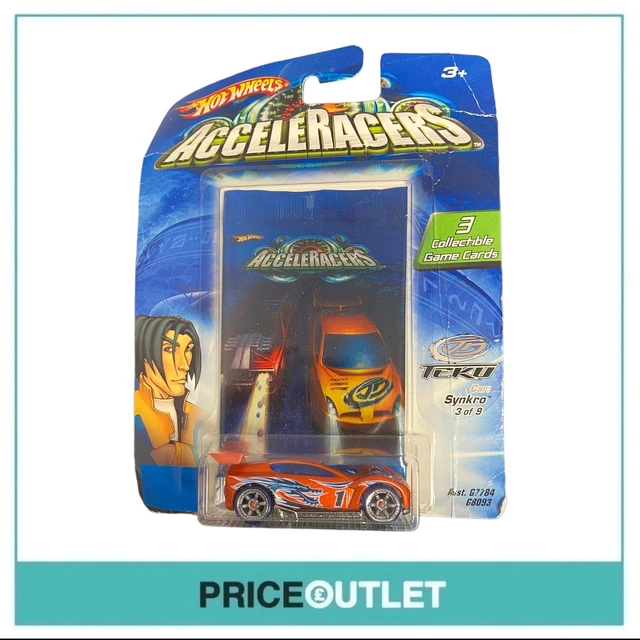 HOT WHEELS ACCELERACERS - Teku Synkro with Collectible Game Cards ...