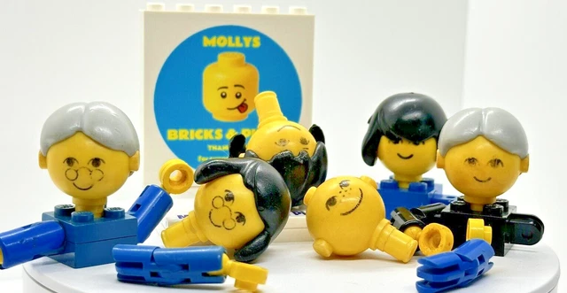 LEGO LARGE VINTAGE Big Head 1970s Figures Bundle X6 second lot £8.00 ...