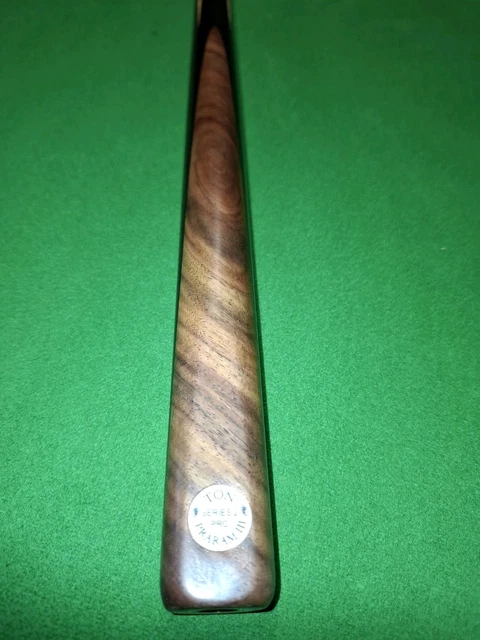 TON PRARAM III Series 2 Pro Snooker Cue 57" 18.6oz 9.5Tip Brass Ferrule ...