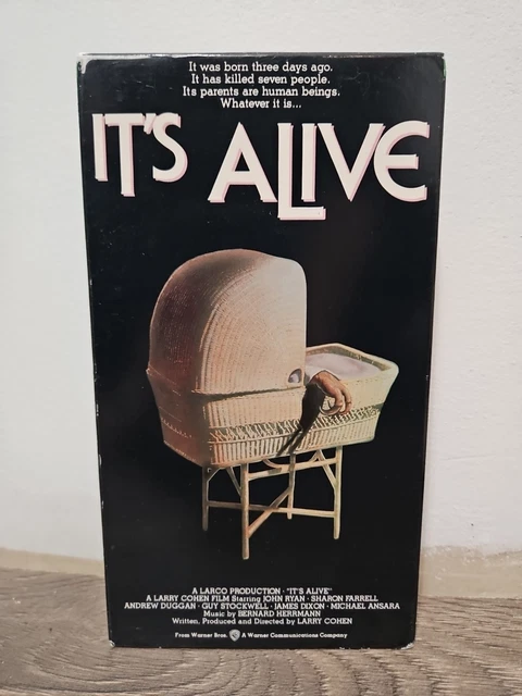 ITS ALIVE (VHS, 1973) 1989 Version Horror £11.43 - PicClick UK