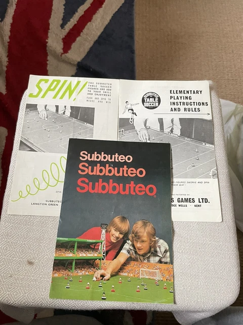 RARE SUBBUTEO VARIOUS LEAFLETS collectable check them £2.00 - PicClick UK