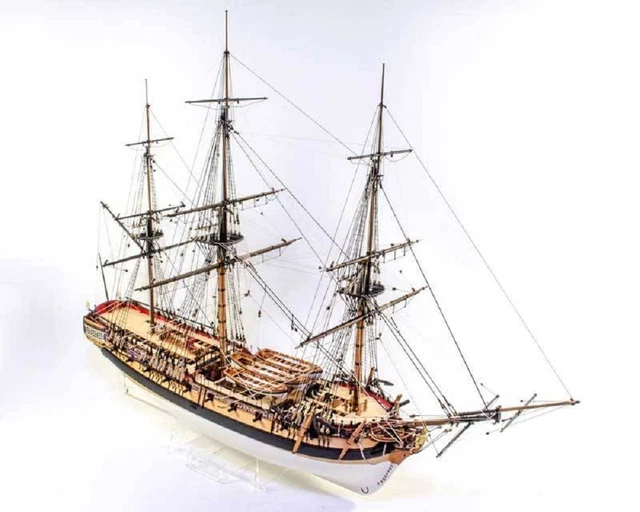 KRICK HOLZ SCHIFF HMS Sphinx 1775 Bausatz 1:64 Vanguard Models EUR 907 ...