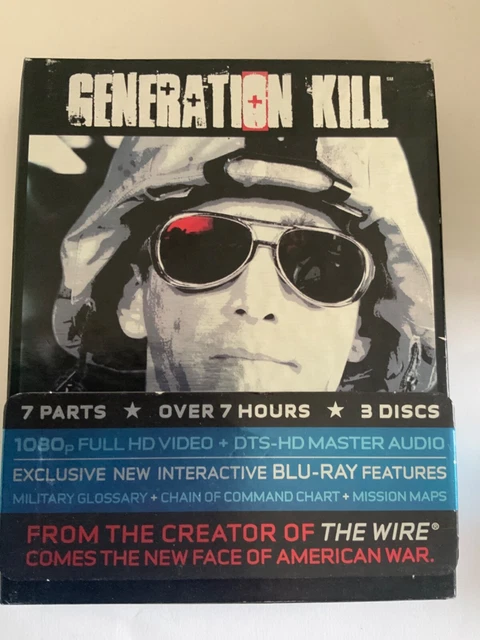 GENERATION KILL - HBO Mini-Series Box Set - Iraq War - import blu-ray £ ...