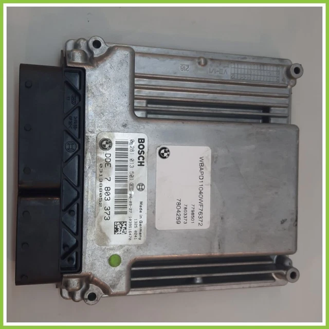 CENTRALINA MOTORE INIEZIONE ECU BOSCH 0281013501 BMW X3 E83 2.0 DDE7803373 2006 EUR 159,99 ...