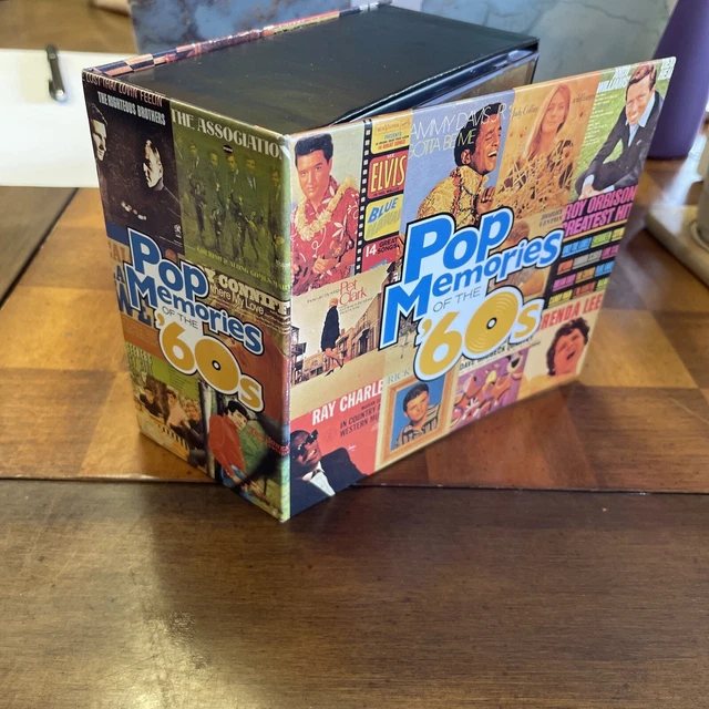 POP MEMORIES OF the 60s Time-Life Box Set by Various Artists 10 CDs ...