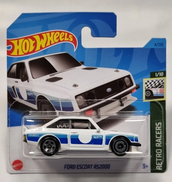 HOT WHEELS FORD Escort RS2000 2023 ‘A’ Case Retro Racers 1/10 Long Card ...