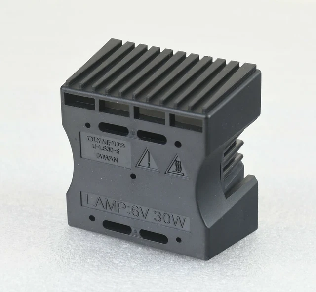 OLYMPUS MICROSCOPE U-LS30-5 Lamp House 6V 30W Bulb Holder for Olympus ...