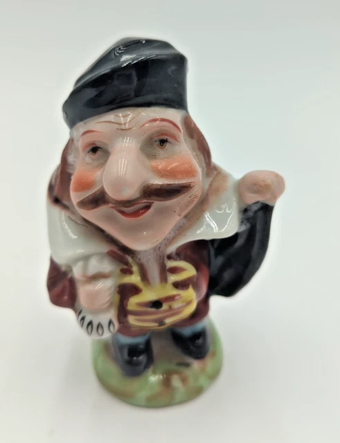VINTAGE GINORI DWARF The Banker Mansion House Porcelain Figurine ...