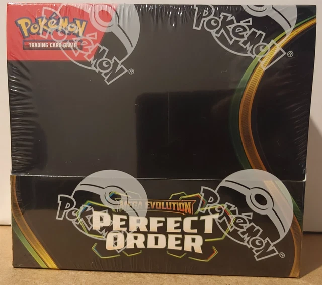 POKÉMON TCG: MEGA Evolution Perfect Order Booster Display Box - New ...