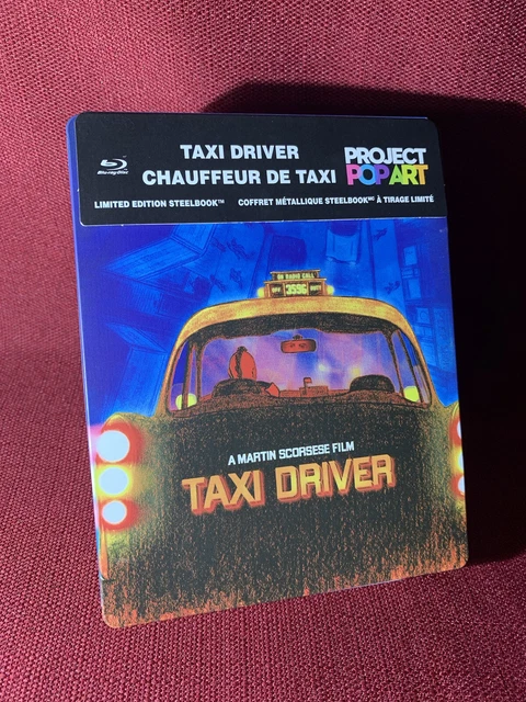 TAXI DRIVER BLU-RAY SteelBook Project Pop Art W/ J-Card SHIPS FREE EUR ... TAXI DRIVER BLU-RAY SteelBook Project Pop Art W/ J-Card SHIPS FREE EUR ...