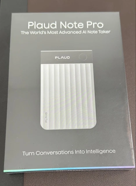 PLAUD NOTE AI Voice Recorder Plaud Note Pro Silver £219.15 - PicClick UK