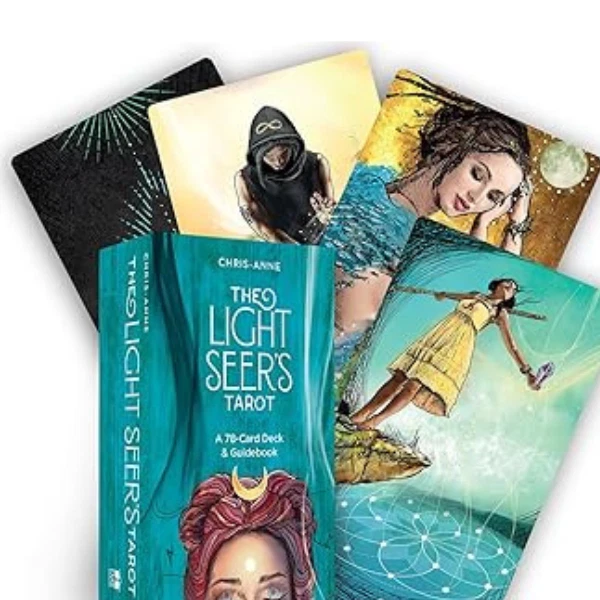 THE LIGHT SEER'S Tarot: A 78-Card Deck and Guidebook $49.11 - PicClick AU