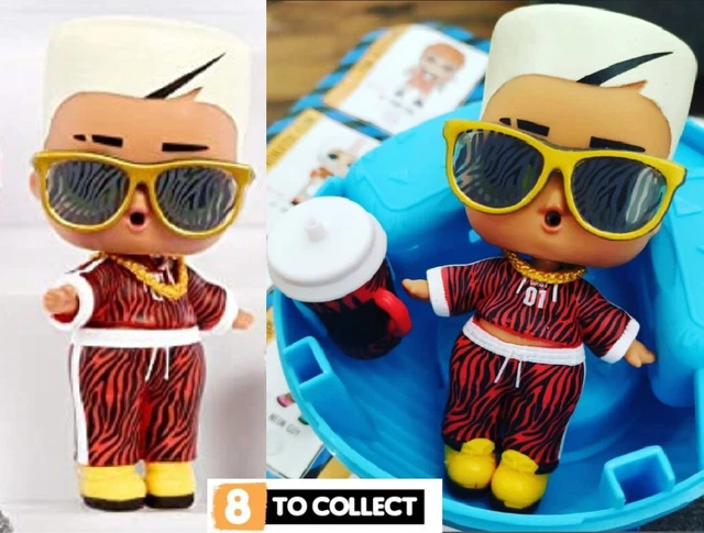 LOL SURPRISE BOYS Swaggie Bambola Doll Next Door Bro Cheer Piano King ...