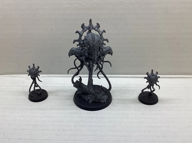 WARHAMMER 40K TYRANID NEUROTYRANT built & unpainted x3 models #4 £28.66 ...