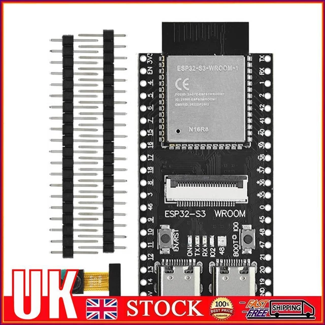 ESP32-S3-WROOM WIFI BT Module Python C Code Detailed Tutorial with ...