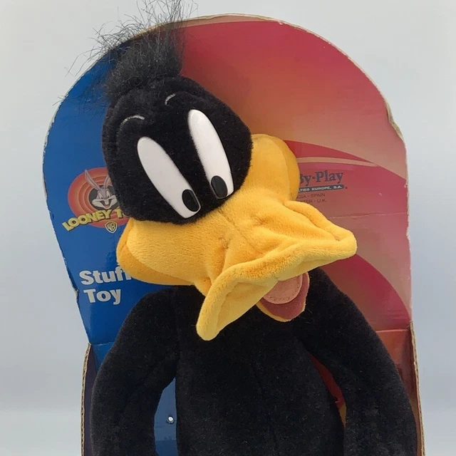 LOONEY TUNES DAFFY Duck Soft Toy Plush 1998 Play by Play £19.99 ...