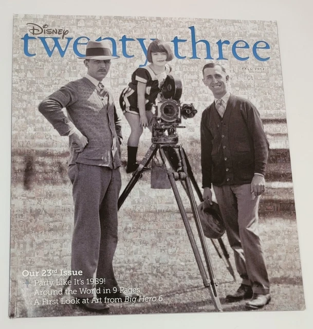 DISNEY TWENTY-THREE MAGAZINE Fall 2014-Walt Disney, D23's Twenty-Third Issue,EXC £7.57 - PicClick UK