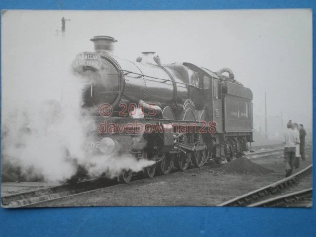 PHOTO GWR Loco On A Ian Allan Special £1.90 - PicClick UK