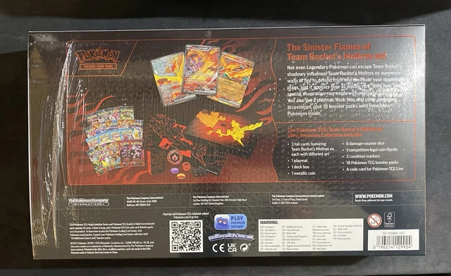 TEAM ROCKET'S MOLTRES ex Ultra Premium Collection UPC - Factory Sealed ...