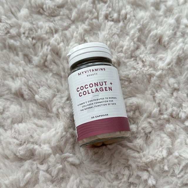 MYVITAMINS COCONUT & Collagen Vitamin C 30 Capsules NEW Anti-Aging £4. ...